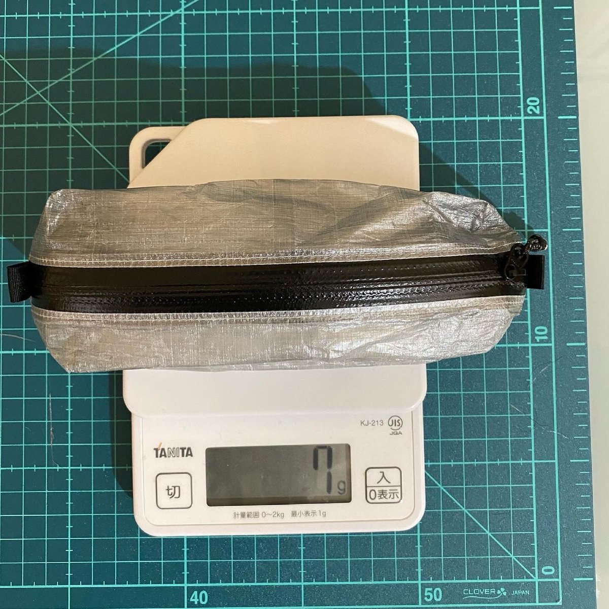 UL zip pouch DCF Msize | UJMT.