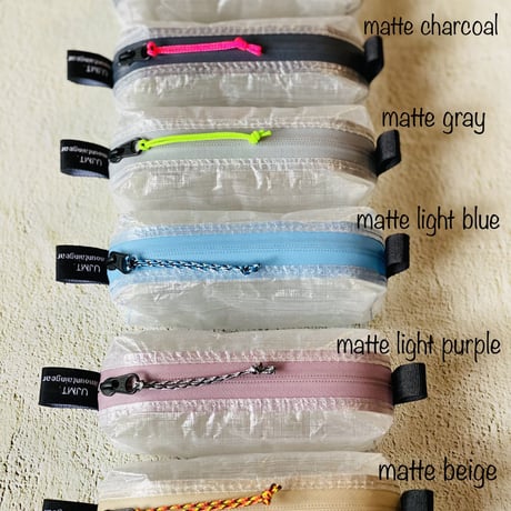 UL zip pouch DCF Ssize Color Edition | UJMT.