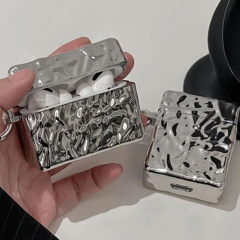 AirPods】Metallic wave AirPods case | The MARKE AirPods】Metallic wave AirPods case | The MARKE