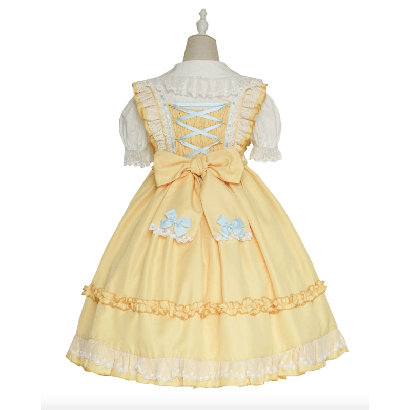 Fluffy Heartジャンパースカート イエロー/select | tulle Fluffy Heartジャンパースカート イエロー/select | tulle