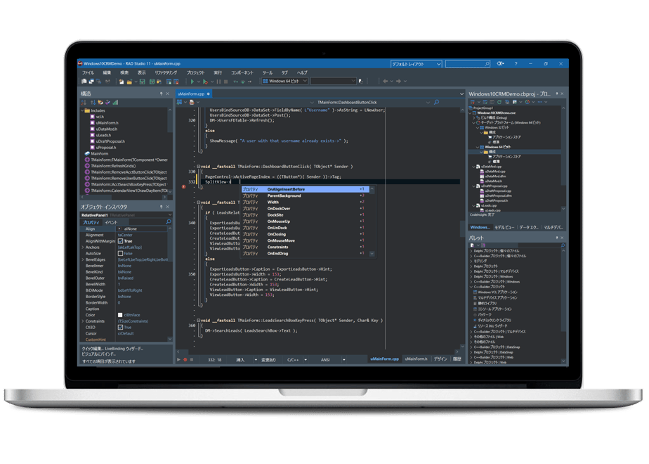 C++Builder 12 Professional 期間ライセンス（1年） | EMBARC...