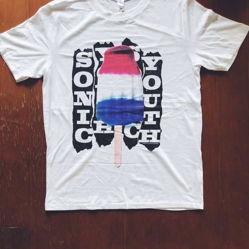 Sonic Youth Bomb Pop Tシャツ ホワイト/M | ah8760 STORE Sonic Youth Bomb Pop Tシャツ ホワイト/M | ah8760 STORE