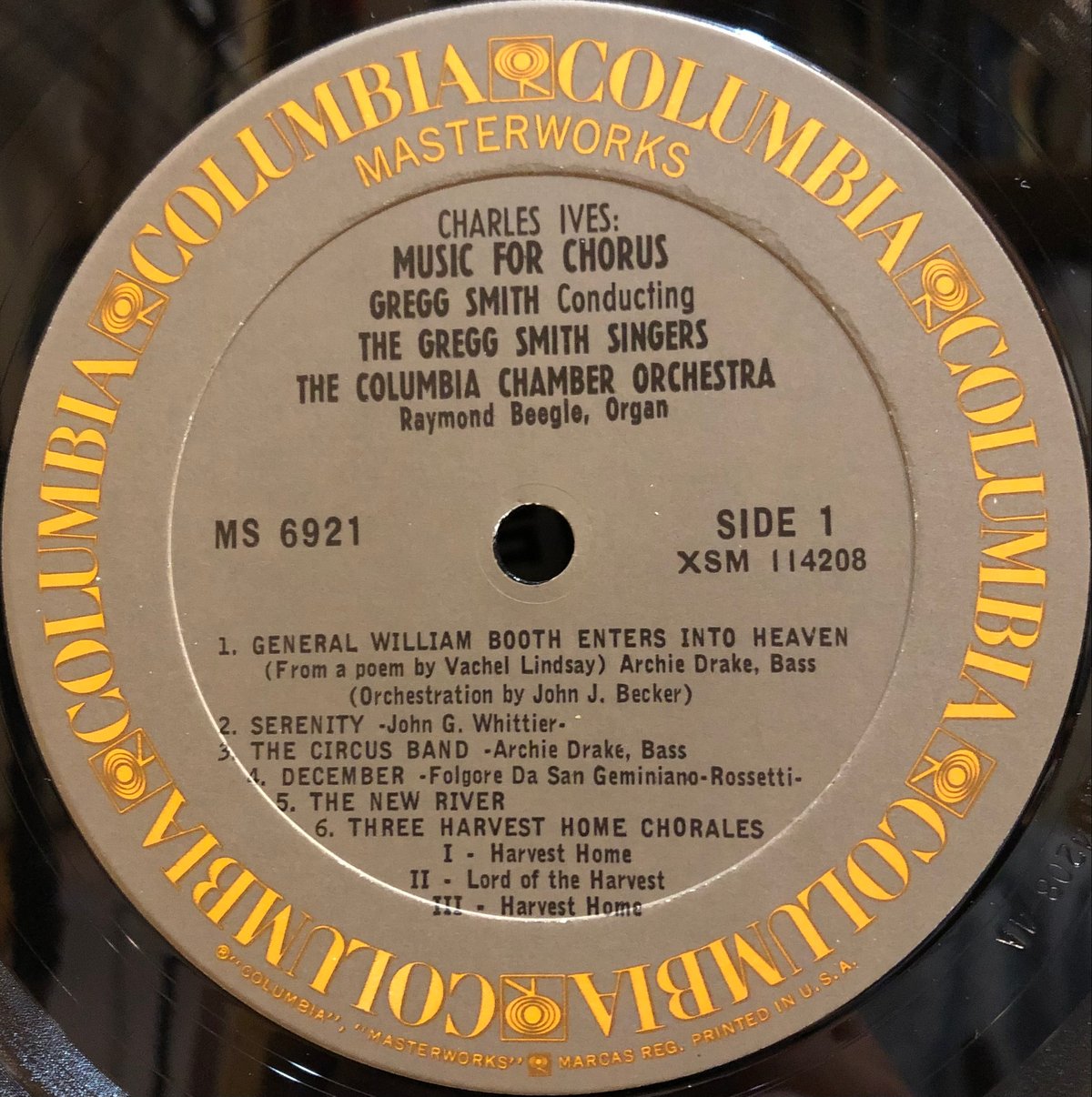 Gregg Smith Singers, etc. / CHARLES IVES - MUSI...