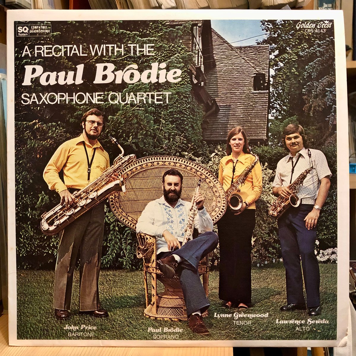 A RECITAL WITH THE PAUL BRODIE SAXOPHONE QUARTE...