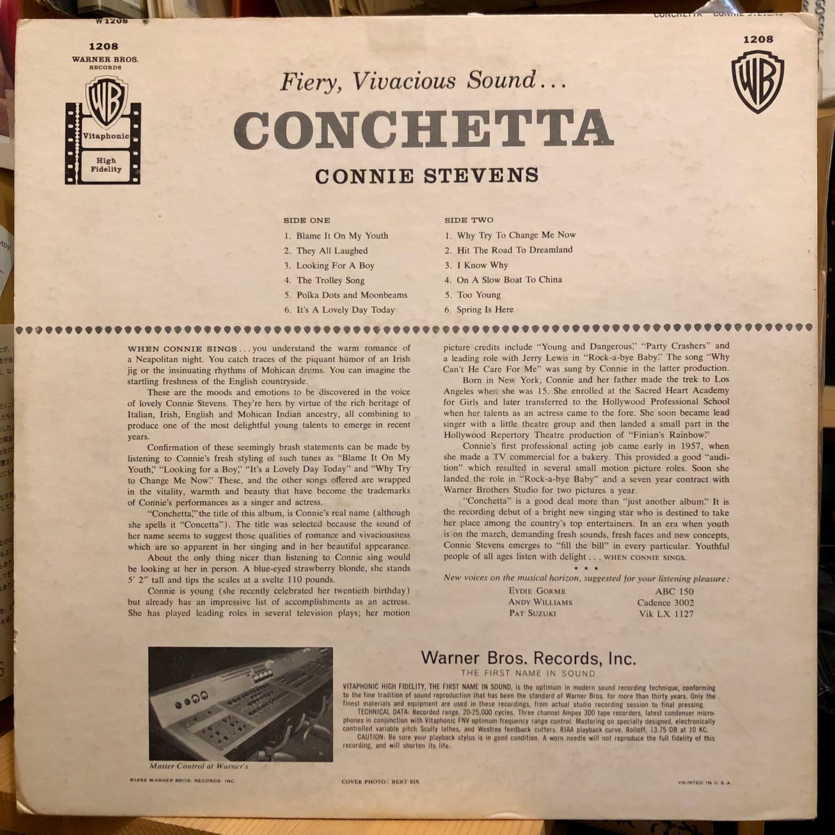 Connie Stevens / CONCHETTA | FUN FUN FUN RECORD