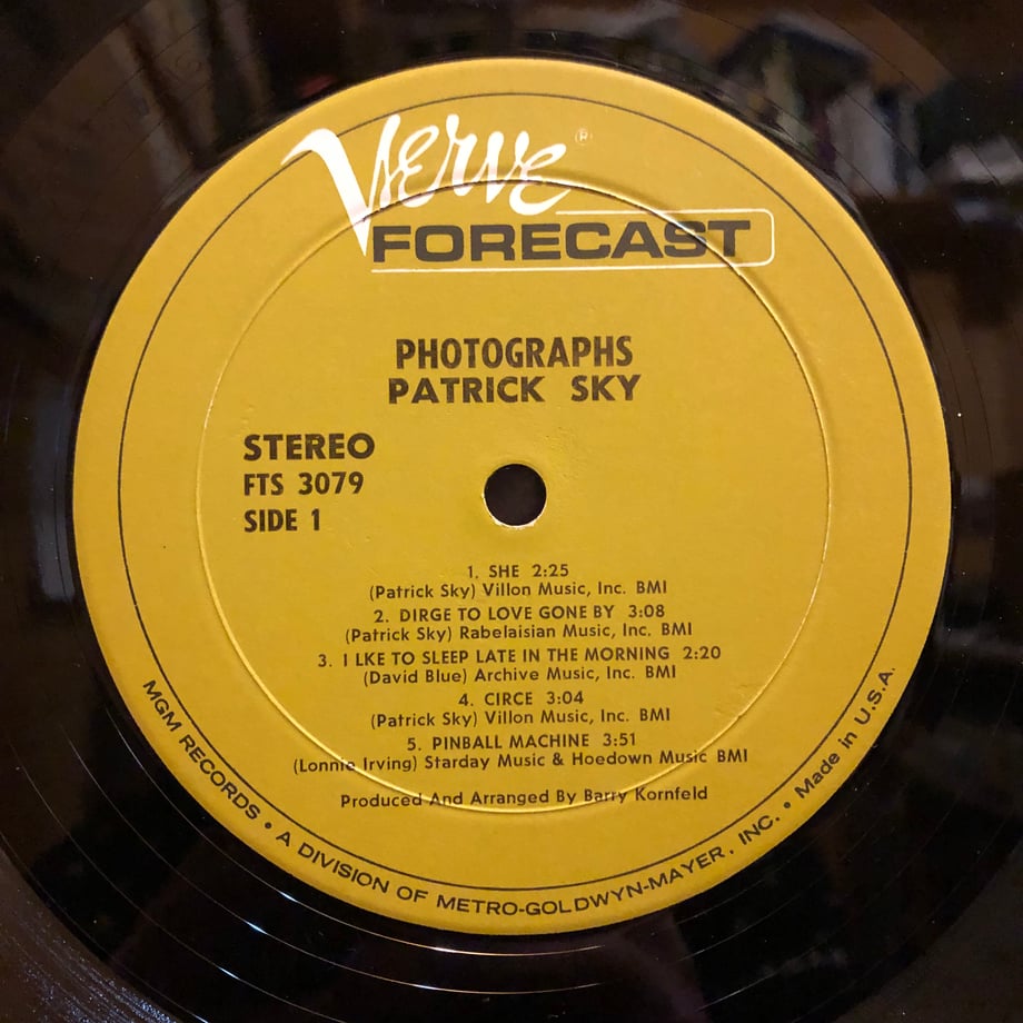 Patrick Sky / PHOTOGRAPHS | FUN FUN FUN RECORD