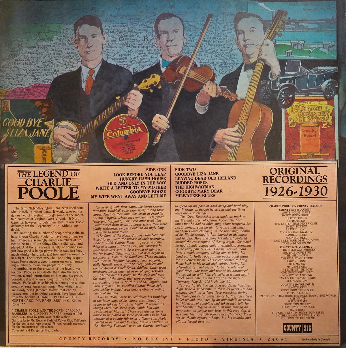 Charlie Poole With North Carolina Ramblers / TH...