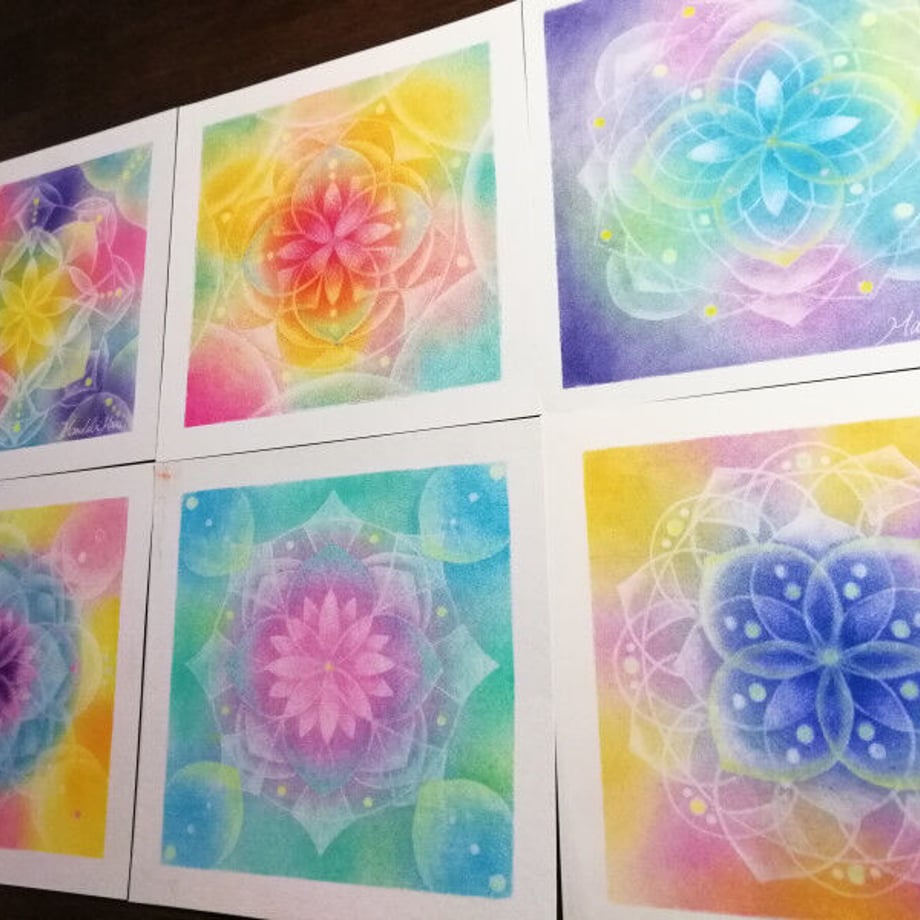 アート講座・曼荼羅アート体験レッスン | Mandala Mari Art School