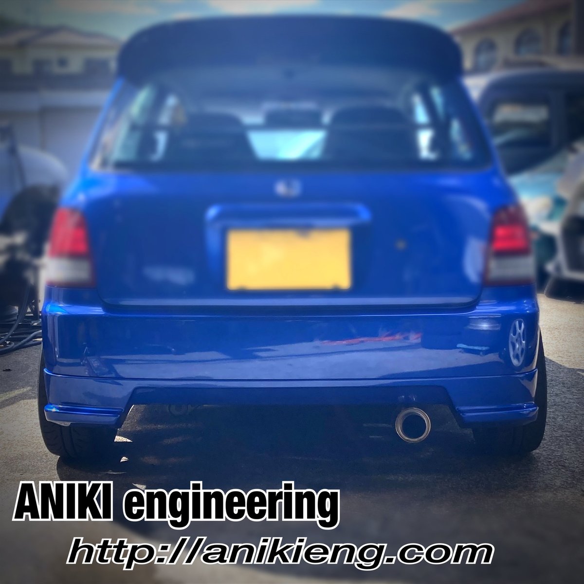 トゥデイ JA4/JA5 後期 リアアンダースポイラー | アニキエンヂニアリング