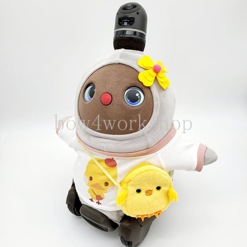 ラボットアクセサリー/ヒヨコちゃんポシェット&お花飾りセット ラボットアクセサリー/ヒヨコちゃんポシェット&お花飾りセット