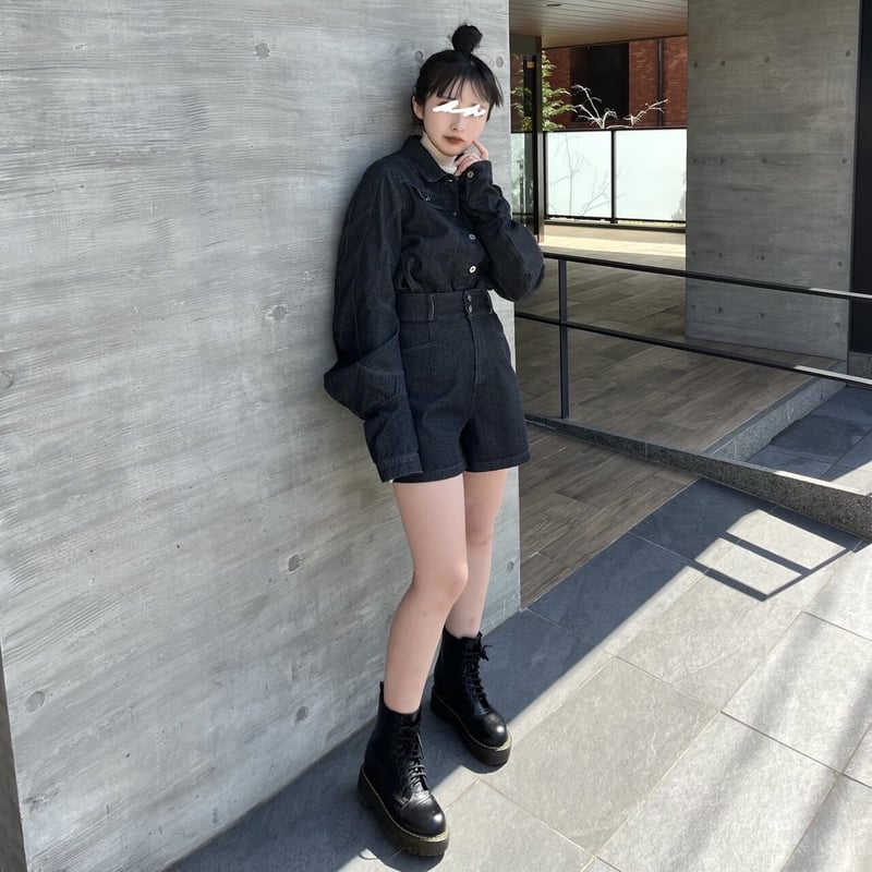 DENIM SETUP【235-A001】 black | AYRR DENIM SETUP【235-A001】 black | AYRR