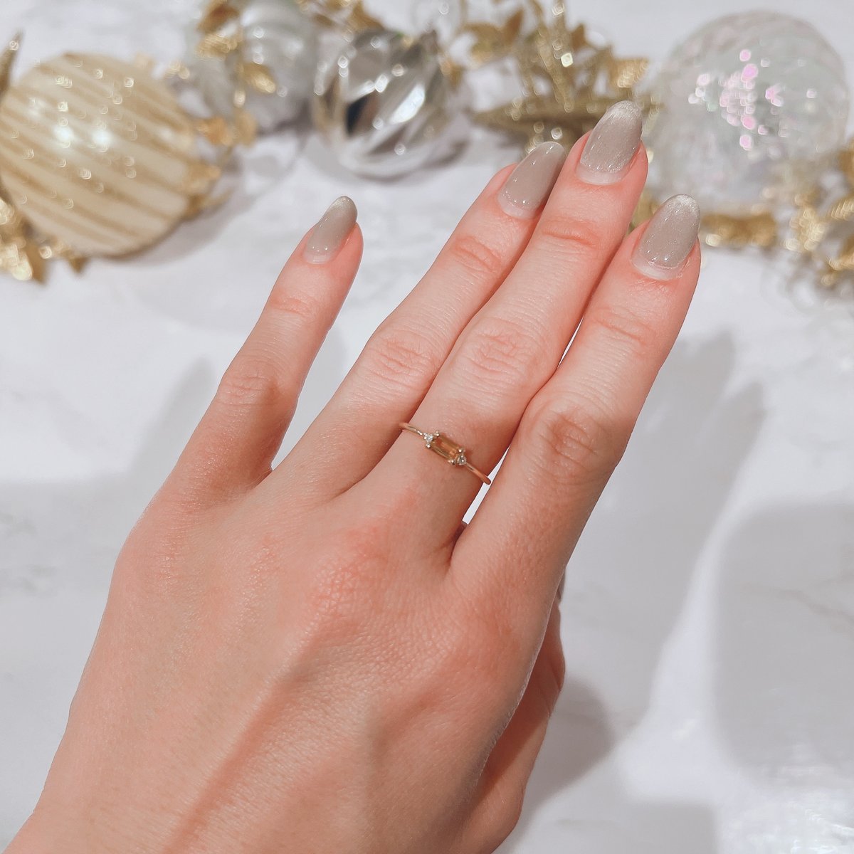 K10【Stella Ring/ステラ リング】セミオーダーパワーストーンリング | Jenn...