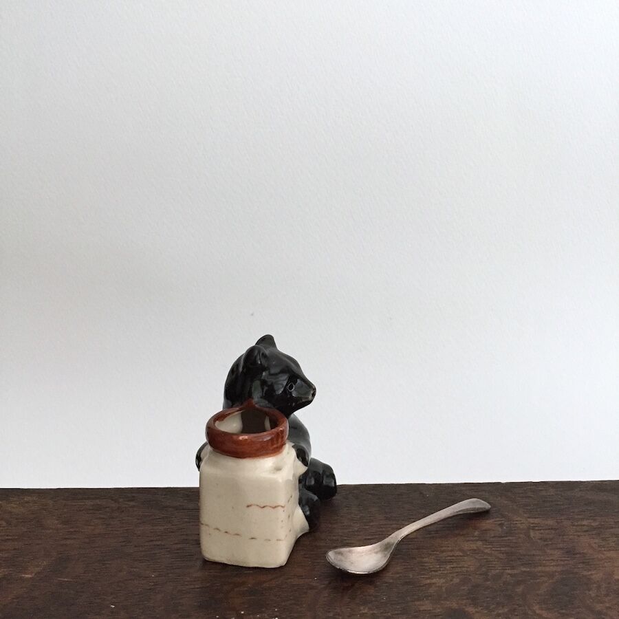 bear figure アンティークベアの置きもの アンティーククマ | cocon