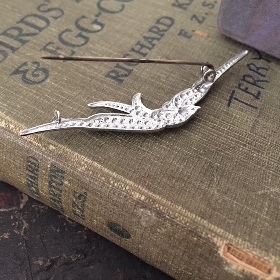 bird brooch / アンティークバードツバメブローチ | cocon