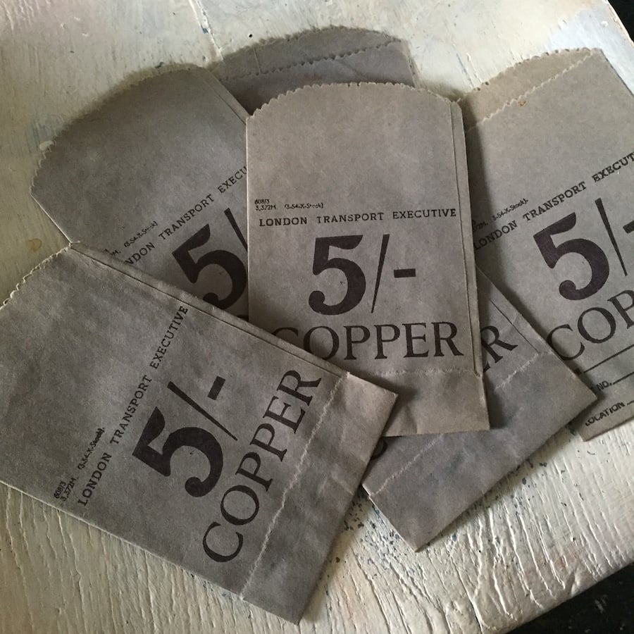 old paper bag / アンティークペーパーバッグ エンベロップ | cocon