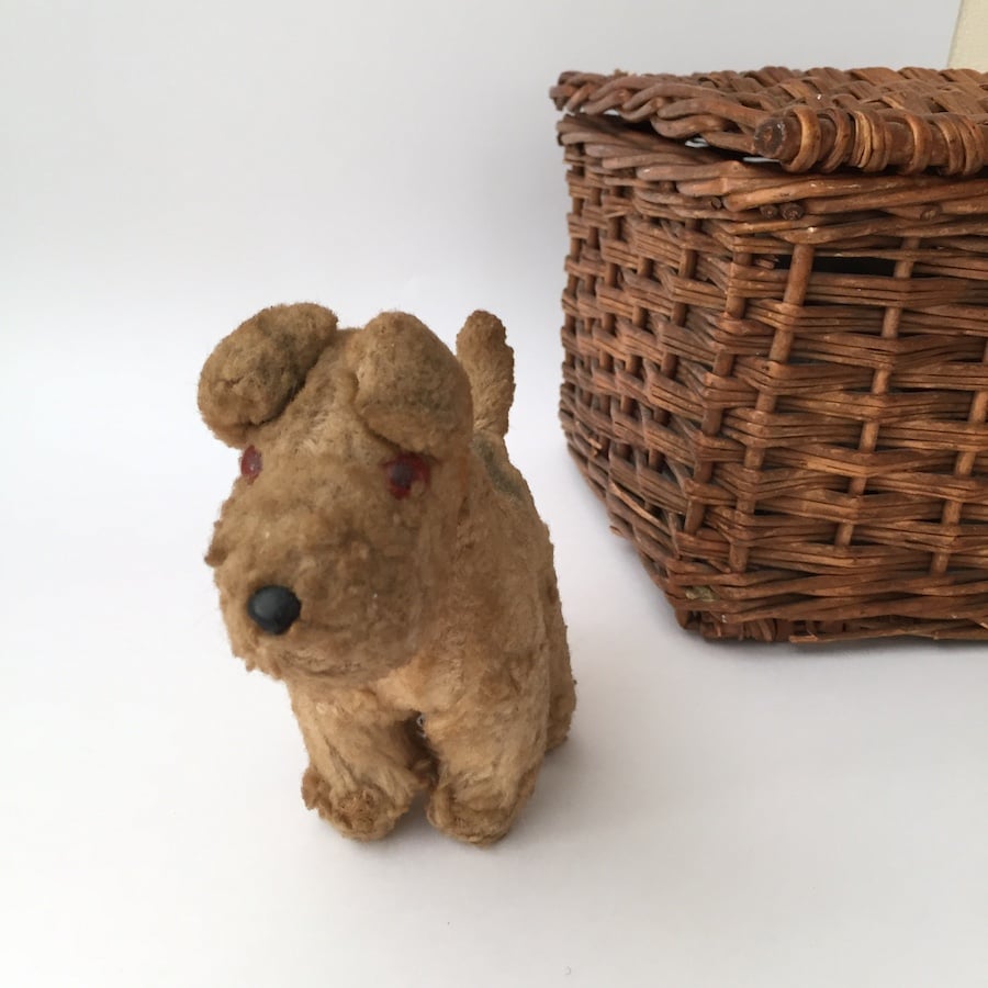 stuffed dog / アンティークテリア犬のぬいぐるみ | cocon