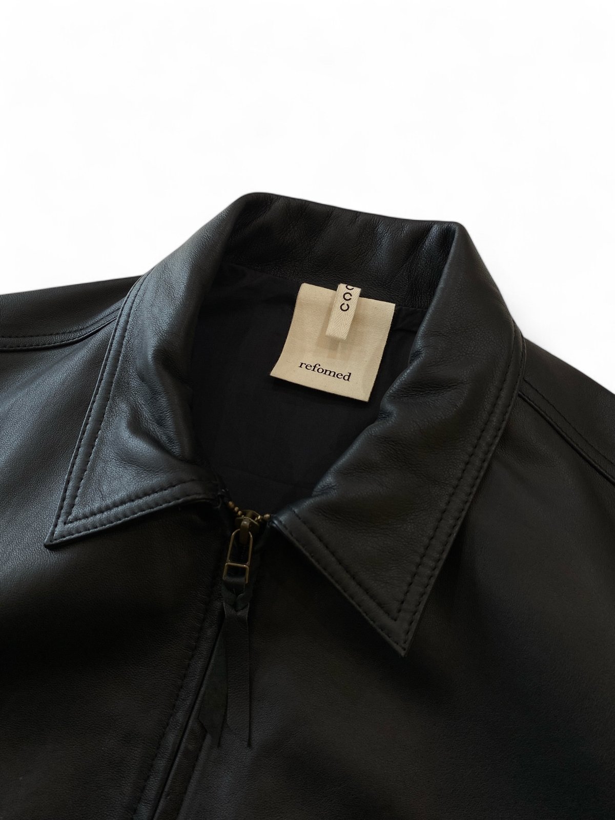 refomed / CCU Leather Work Jacket -BLACK- | YURAGI refomed / CCU Leather Work Jacket -BLACK- | YURAGI
