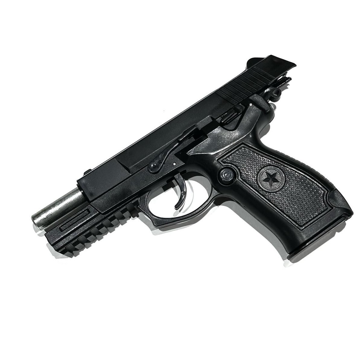 【樹脂製・収納箱付き】QSZ-92・92G式拳銃訓練用ダミー（トリガー・マガジン・スライド、セ...