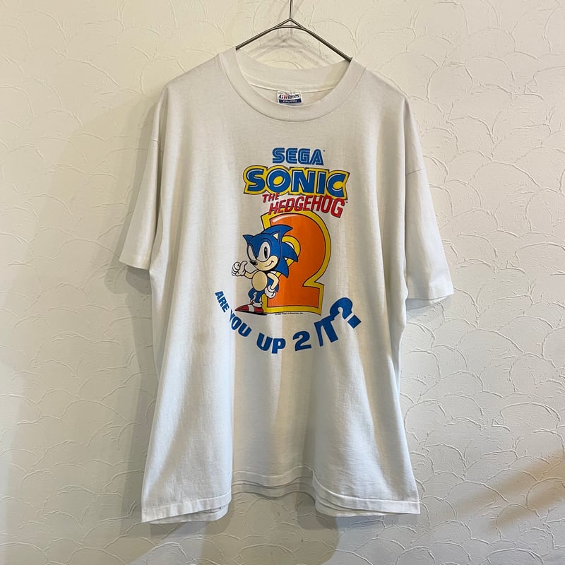 90s SEGA SONIC The Hedgehog 2 T-shirt XL | cliq 90s SEGA SONIC The Hedgehog 2 T-shirt XL | cliq