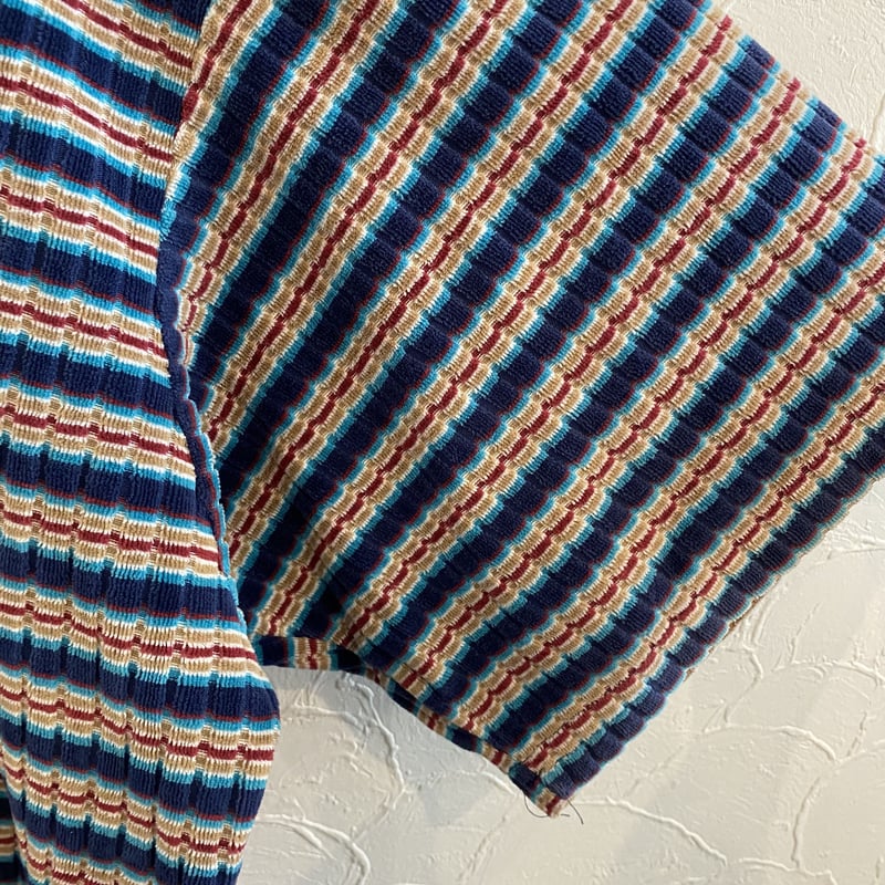 70s HANG TEN パイルボーダーT-shirt XL | clique vintage 70s HANG TEN パイルボーダーT-shirt XL | clique vintage