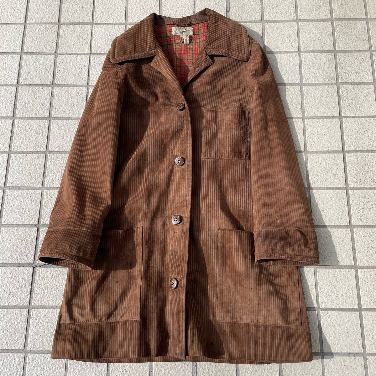 70s Gucci Leather Coat 44 made in Italy Brown | 70s Gucci Leather Coat 44 made in Italy Brown |