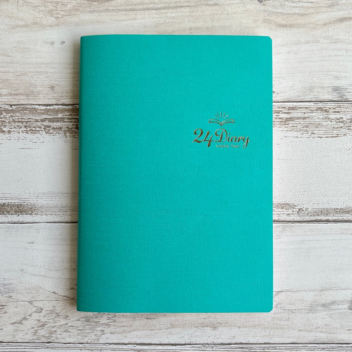 24Diary「ジェードグリーン」（1冊3ヶ月・日付曜日フリー） | 24Diary 公式オン...