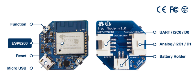 Seeed Wio Node | ファクトリーサイエンティスト協会 公式ショップ