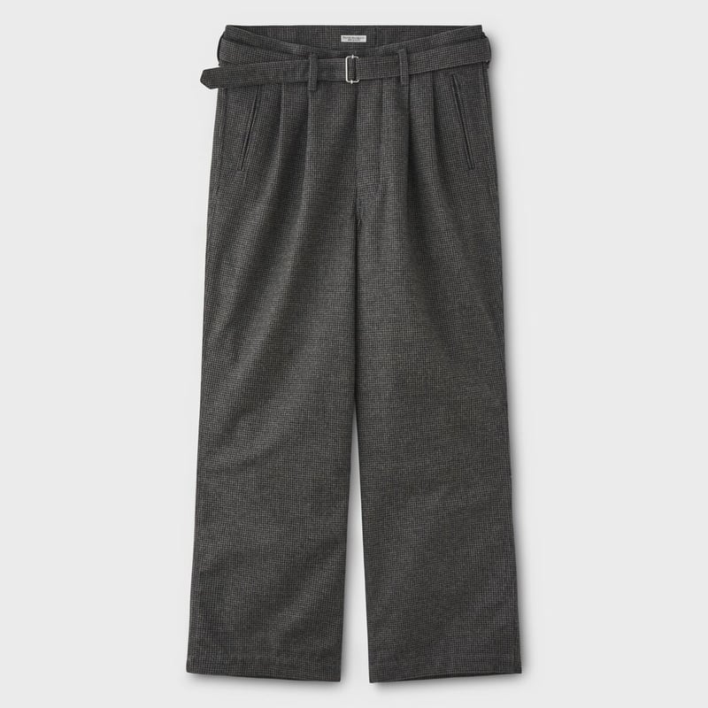 PHIGVEL MAKERS & Co. / C/W BELTED 2TUCK TROUSER PHIGVEL MAKERS & Co. / C/W BELTED 2TUCK TROUSER