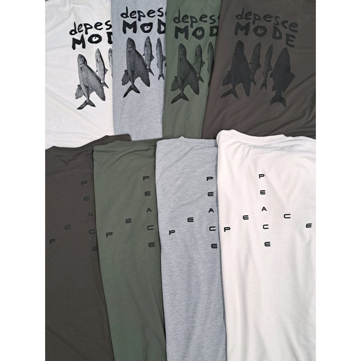 GARBAGE / POCKET TEE (BIG PEACE) / O.WHITE (BLA...