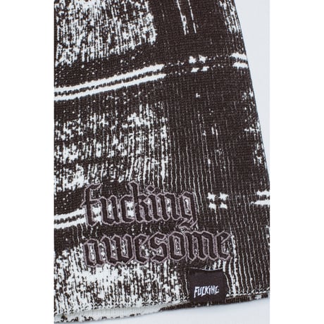 FUCKING AWESOME / DIGITAL PLAID SKULLY BEANIE