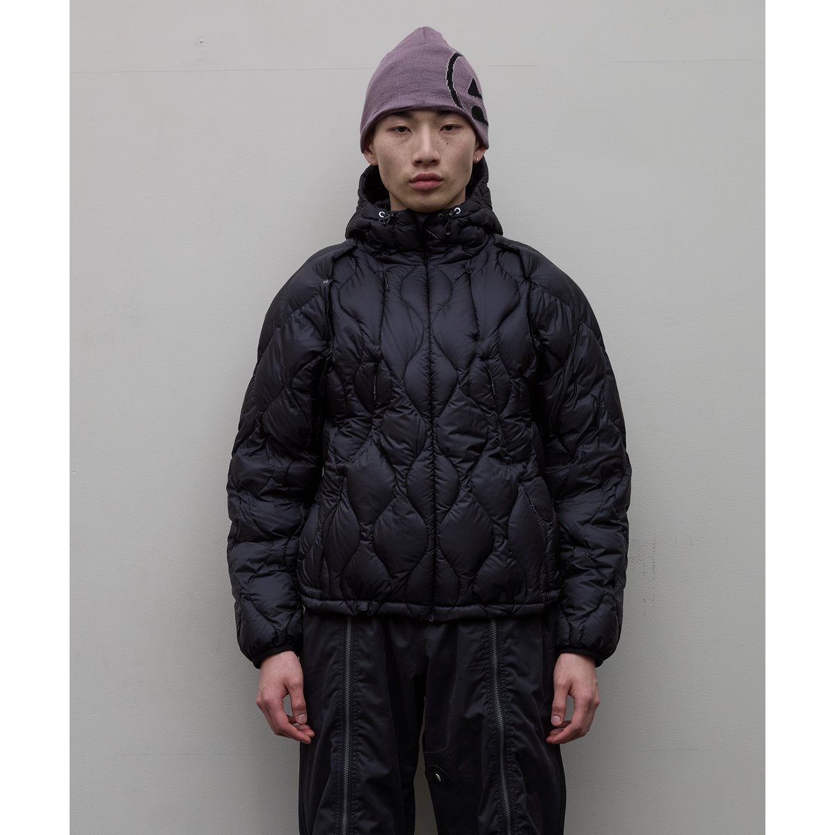BAL / x TAION REMOVABLE SLEEVE DOWN JACKET / BL BAL / x TAION REMOVABLE SLEEVE DOWN JACKET / BL