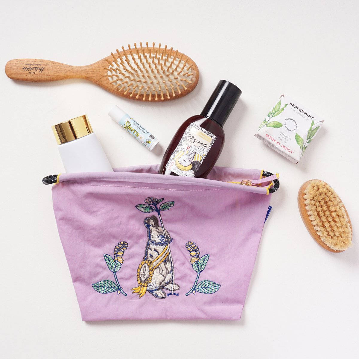 【D. RABBIT】0歳のうさぎ／ポーチ Lサイズ | D[di:] web store ...