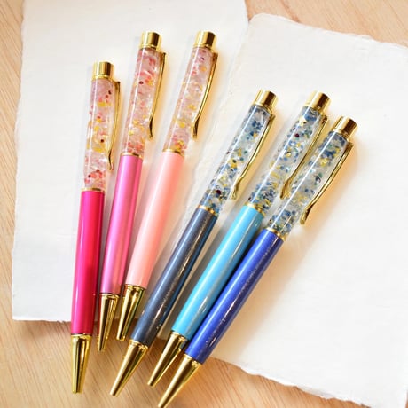 和紙のハーバリウムボールペン | WASHI ORIORI