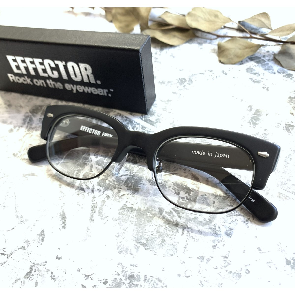 EFFECTOR EVEN/BKM | メガネ工房 STORES店