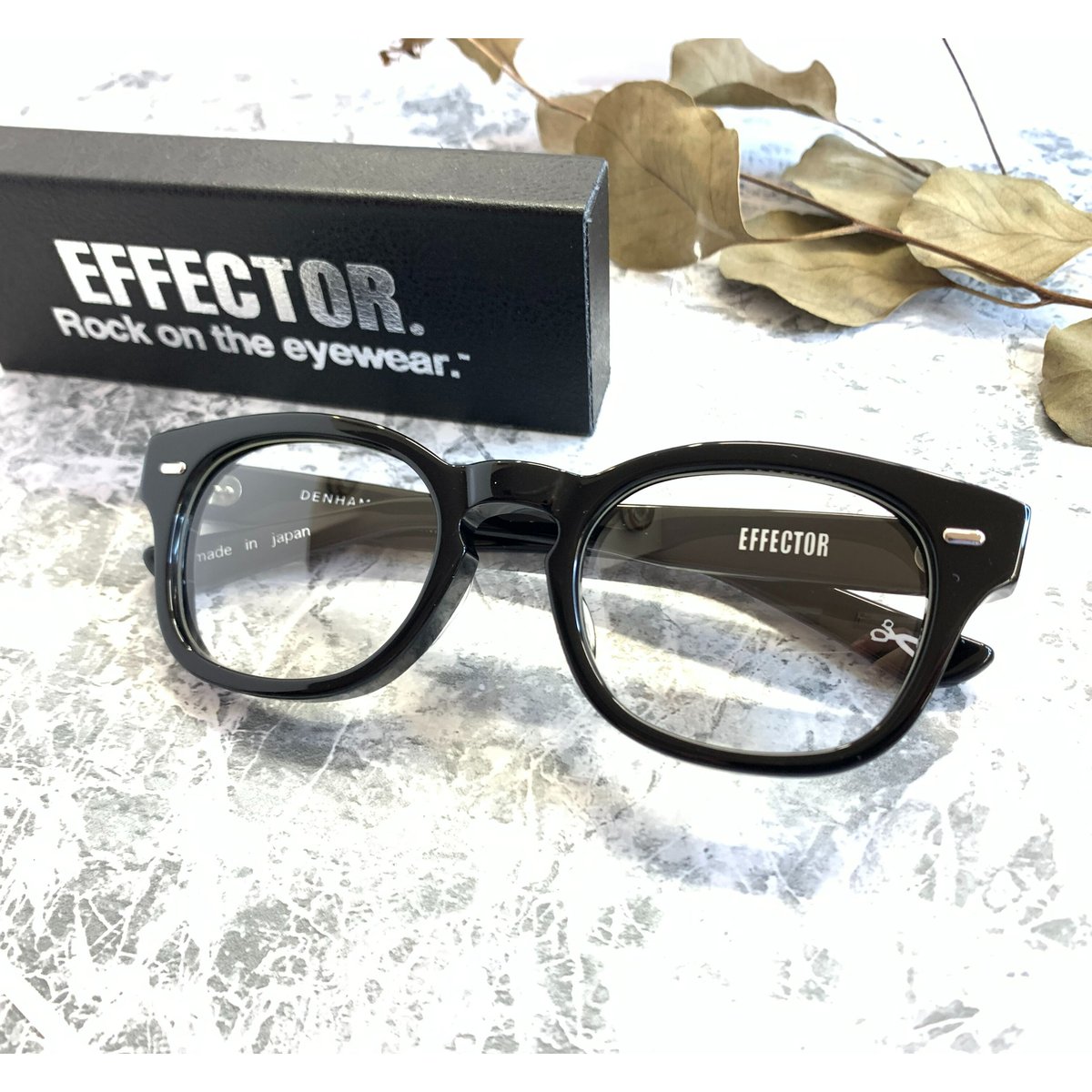 EFFECTOR×DENHAM THE JEANMAKER1/BK | メガネ工房 STORES店