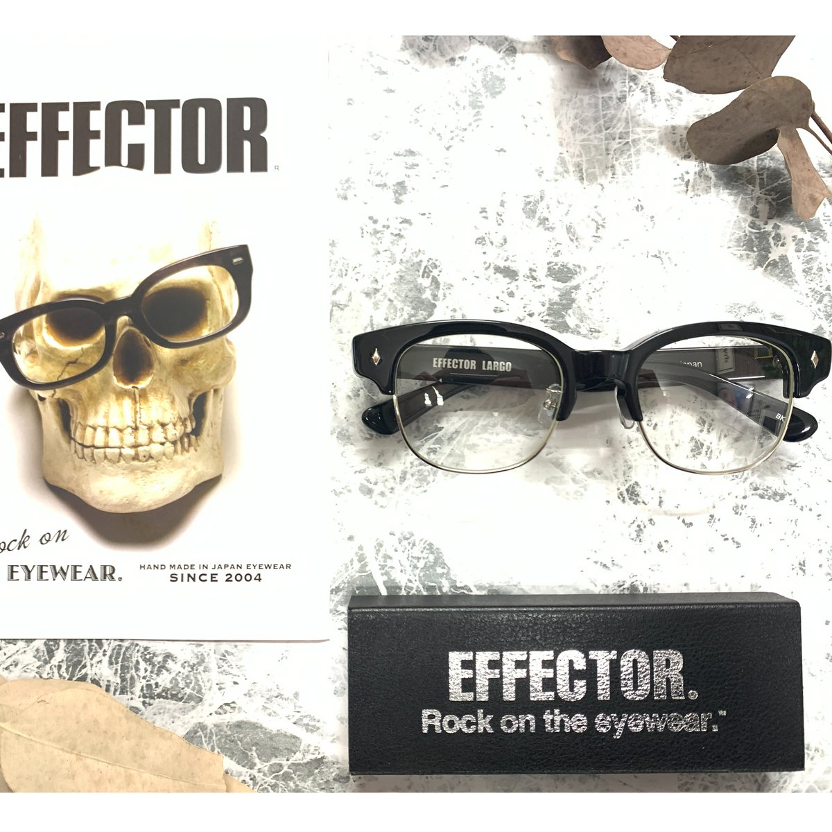 EFFECTOR LARGO/BK | メガネ工房 STORES店