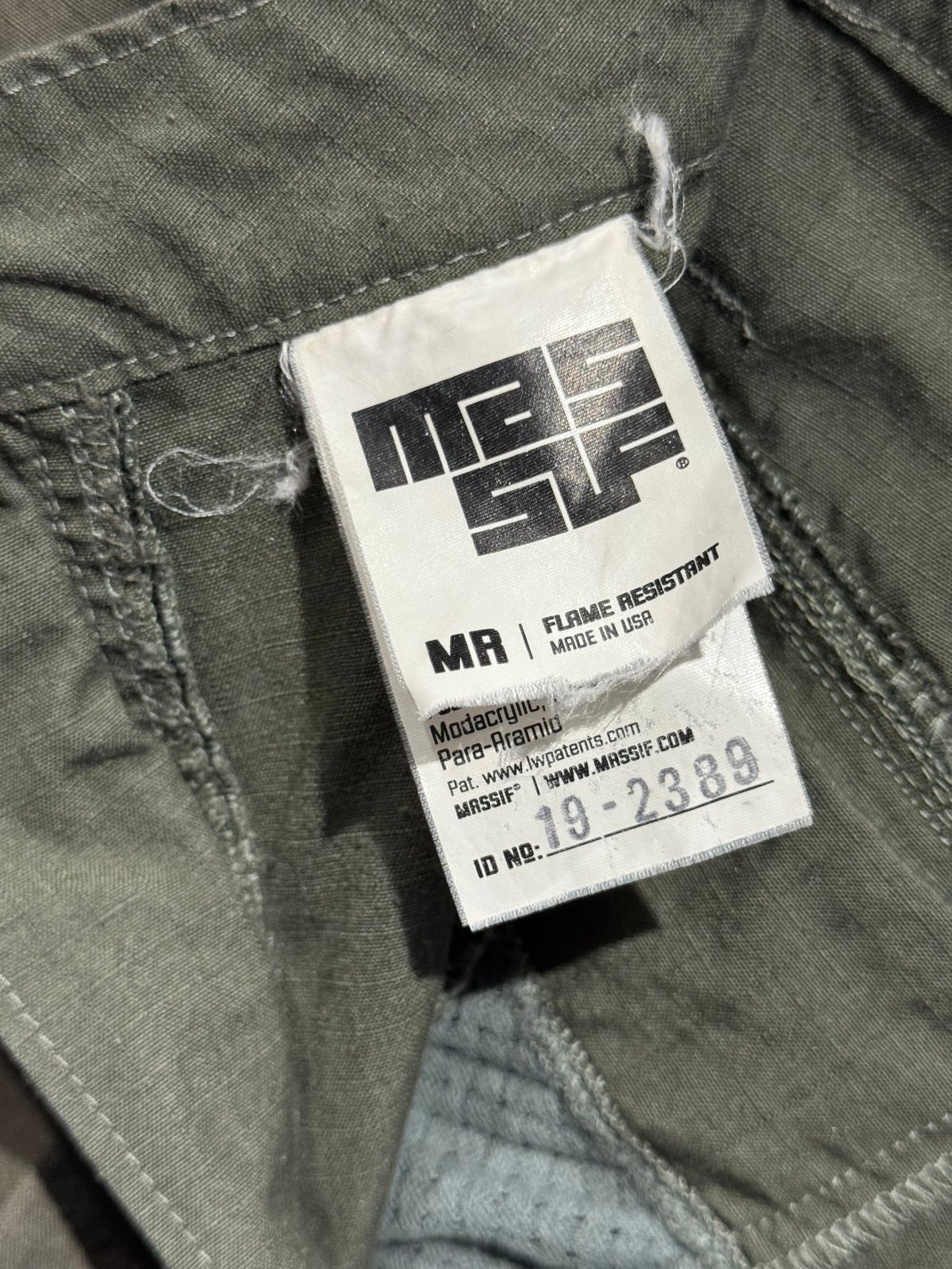 MASSIF HELLMAN combat pants FR M-R | 第三商店