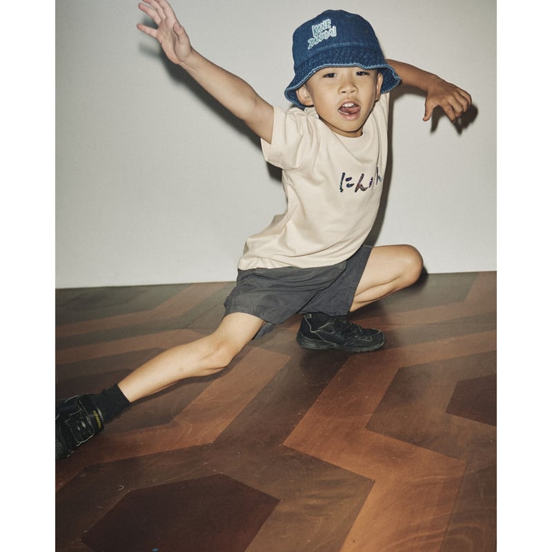 KIDS NINGEN T-SHIRT(90/120/130size) | KANE-ZANM KIDS NINGEN T-SHIRT(90/120/130size) | KANE-ZANM