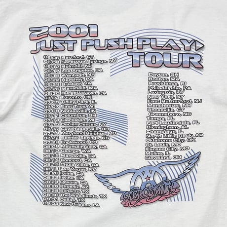 AEROSMITH SORAYAMA JUST PUSH PLAY TOUR 2001 LS ...
