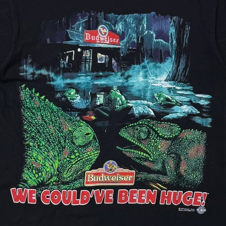 Budweiser CHAMELEON&FROG 1997 WE COULD'VE BEEN ...