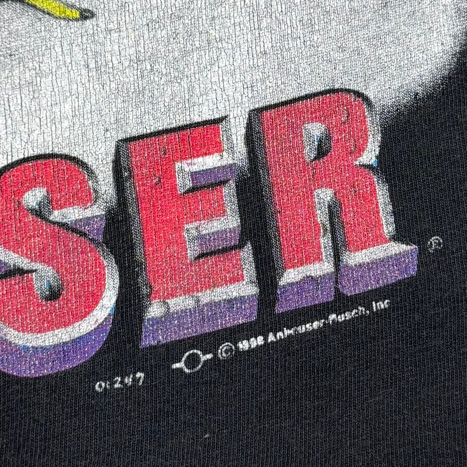 Budweiser CHAMELEON&FROG 1998 LIZARD WRESTLING ...