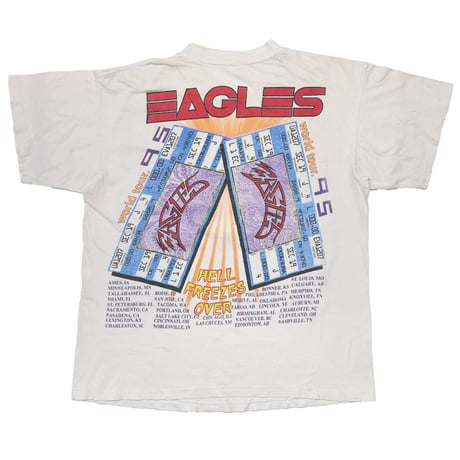 EAGLES WHEN HELL FREEZES OVER TOUR 1995 WHITE S...