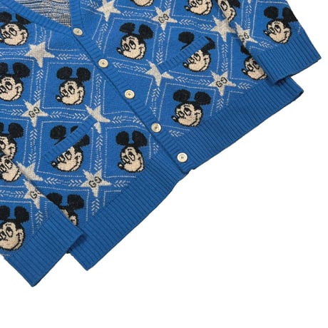 GUCCI DISNEY MICKEY OVP CARDIGAN BLUE XL | grea...
