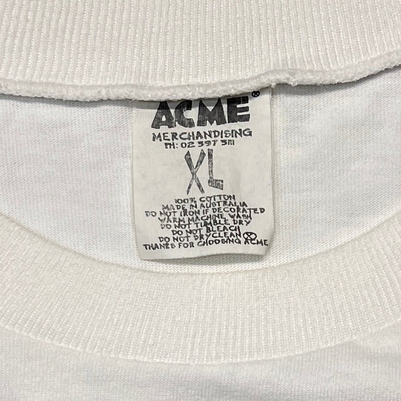 NIRVANA NEVERMIND AUSTRALIA TOUR ACME XL 2386 | NIRVANA NEVERMIND AUSTRALIA TOUR ACME XL 2386 |