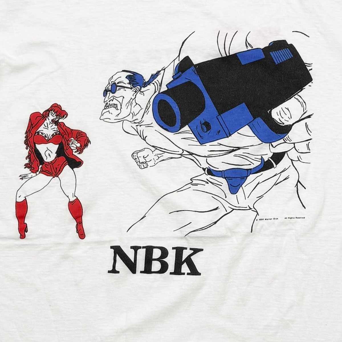 NATURAL BORN KILLERS NBK ANIME PROMO WHITE XL 0...