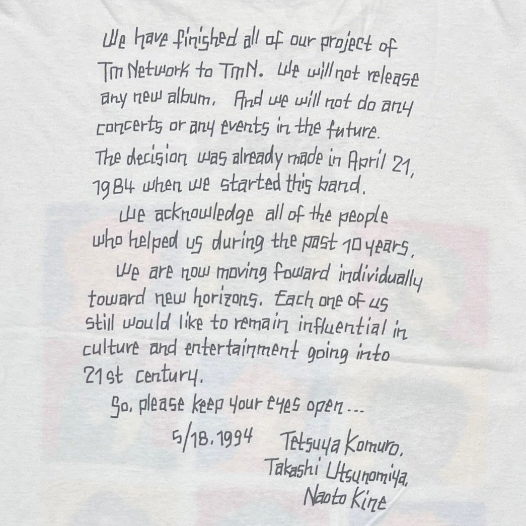 OLD&VINTAGE TM NETWORK 1994 MEMBER COLOR PHOTO ...