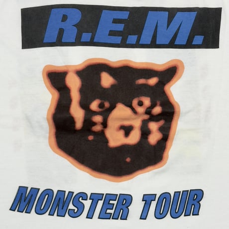 R.E.M. MONSTER TOUR 1995 WHITE XL 2187 | greatL...