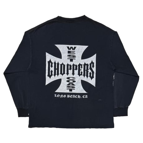 WEST COAST CHOPPERS IRON CROSS LS BLACK ALSTYL...