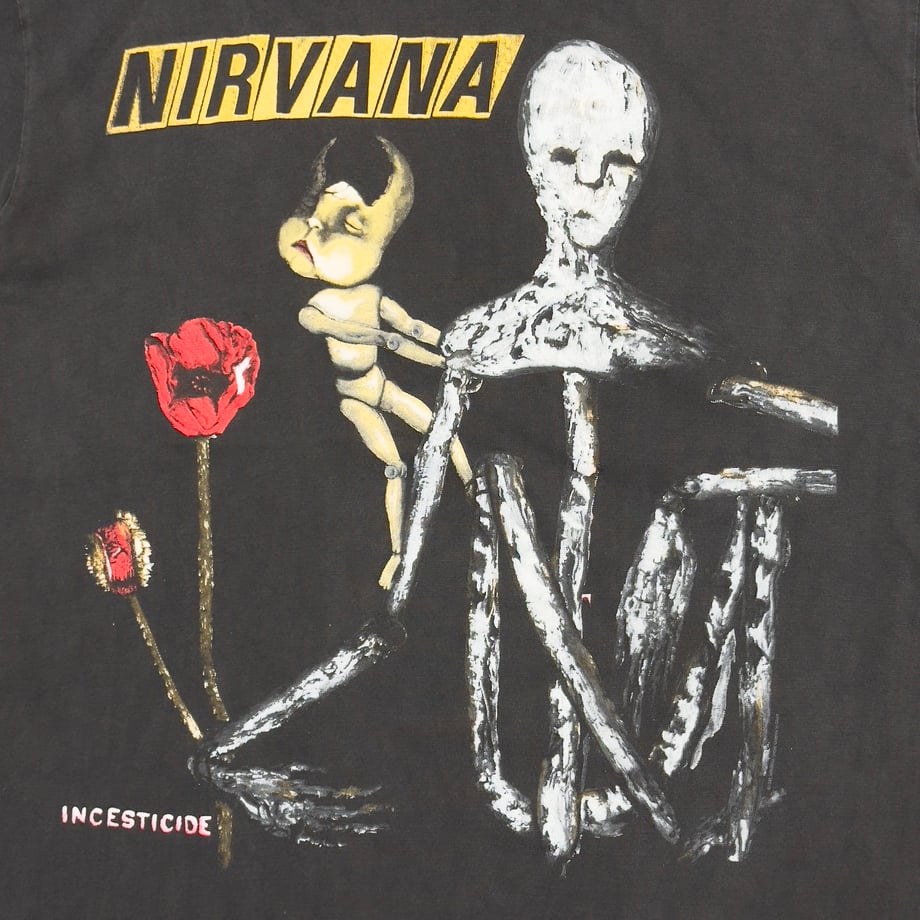 NIRVANA INCESTICIDE BLACK ACME LARGE 4484 | gre...
