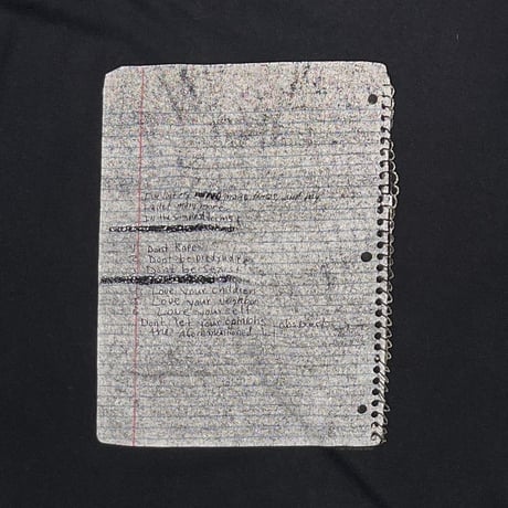 NIRVANA KURT COBAIN PORTRAIT NOTE M&O LARGE 817...